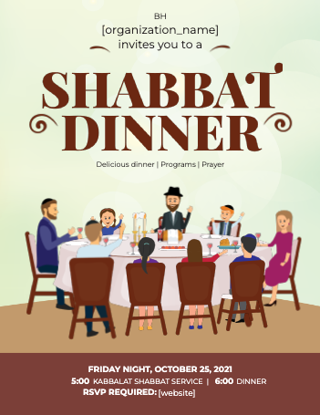 Shabbos Family Dinner
