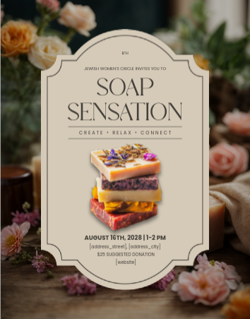 Soap Sensation Flyer